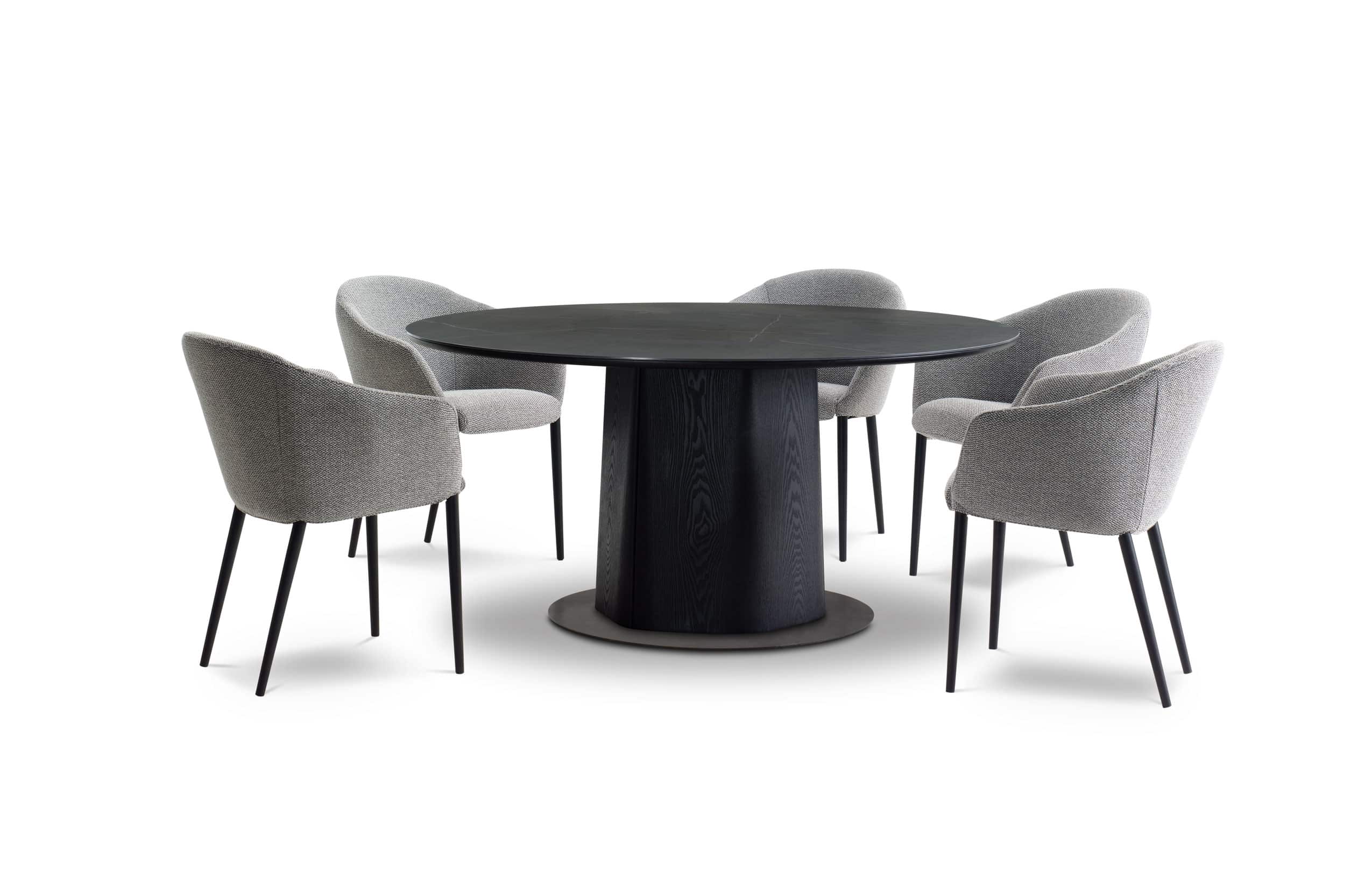 Round Dining Table Base Modern Round Light Wooden Dining Table With