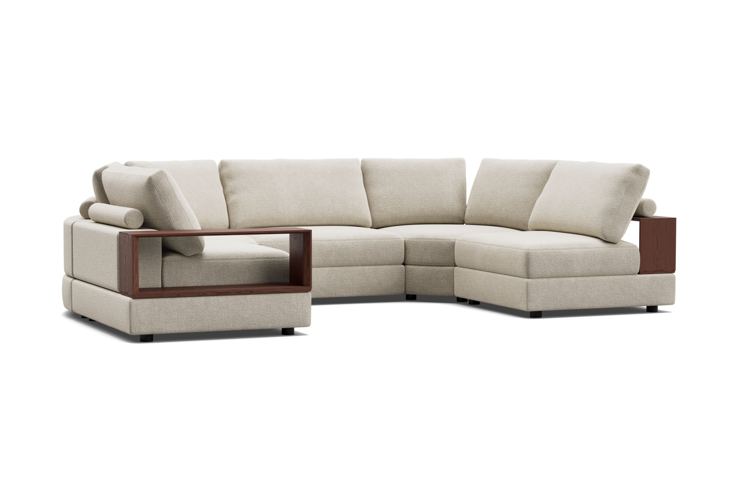 Jasper Curve Sofa 6-Seater | King Living