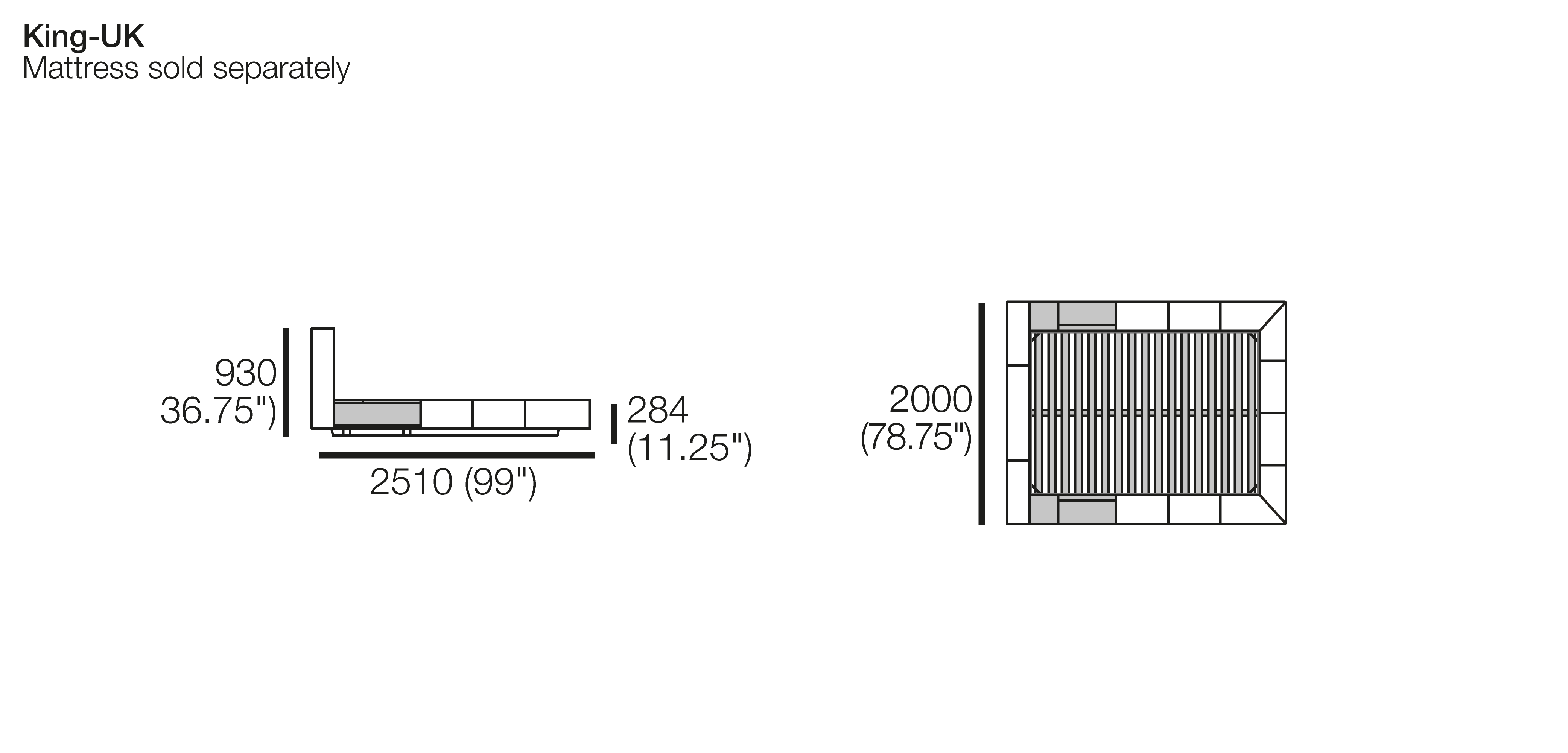 Jasper Bed | King Size Bed | Queen Size Bed