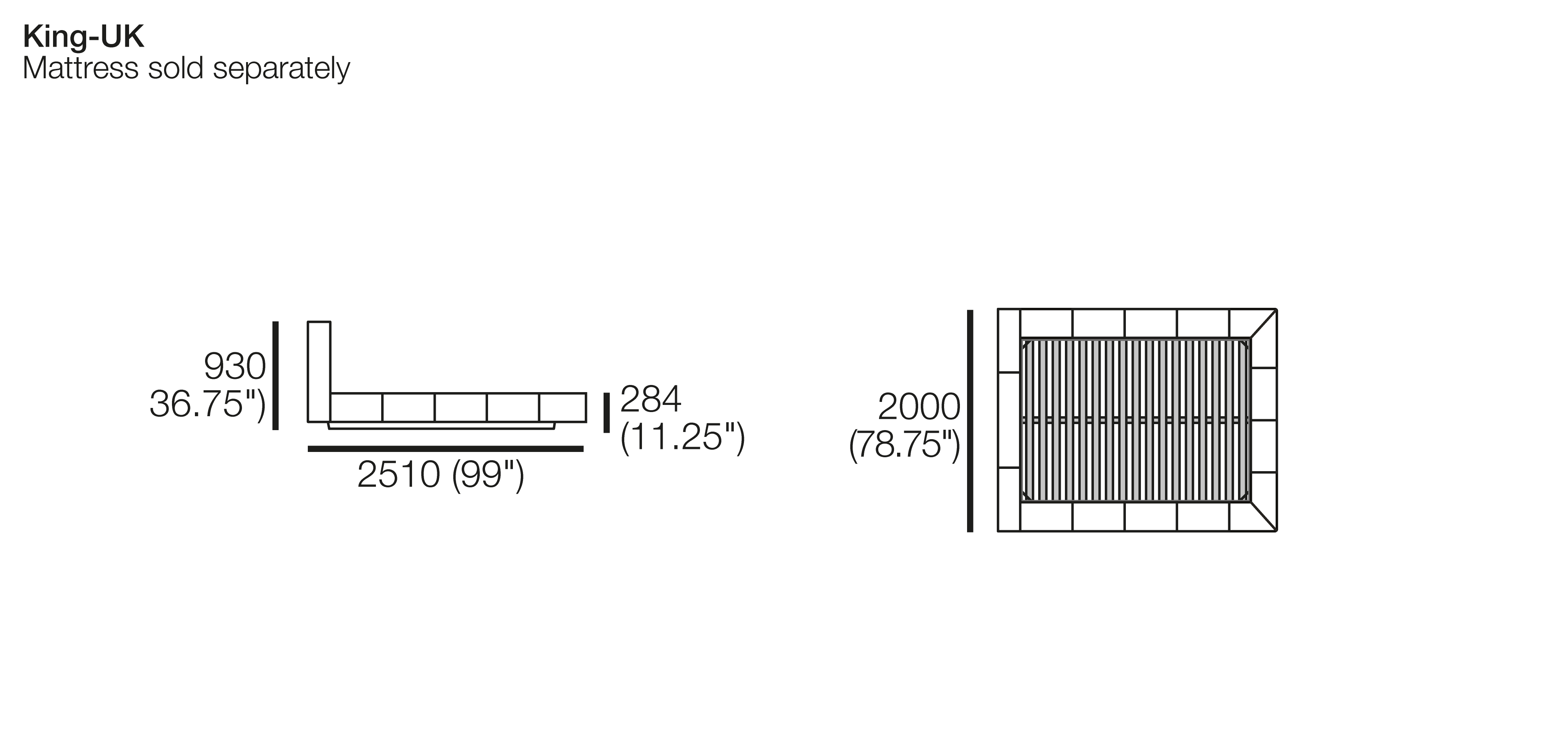 Jasper Bed | King Size Bed | Queen Size Bed - King Living
