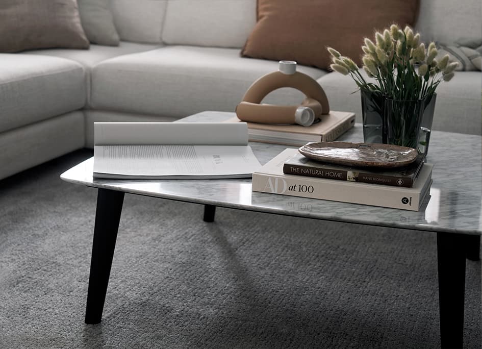 Mars Coffee Table - Mars | Timber Veneer | Marble